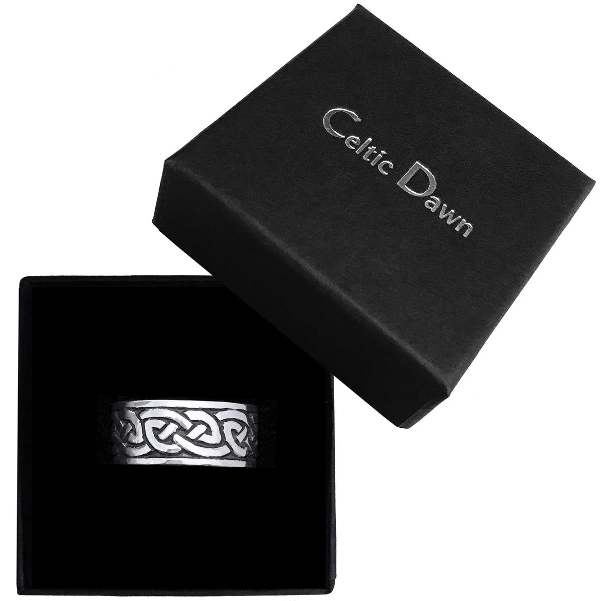 Solid Knotwork Band (Gents) | Celtic Dawn - Jewellery Arts Crafts & Gifts